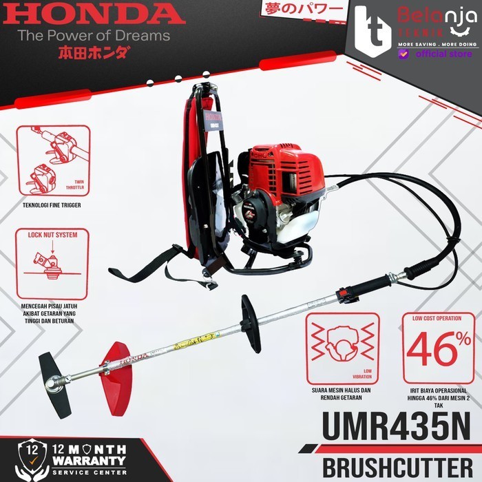 Jual Honda Mesin Potong Rumput Gendong UMR 435 N Brush Cutter 4 Tak UMR435N | Shopee Indonesia