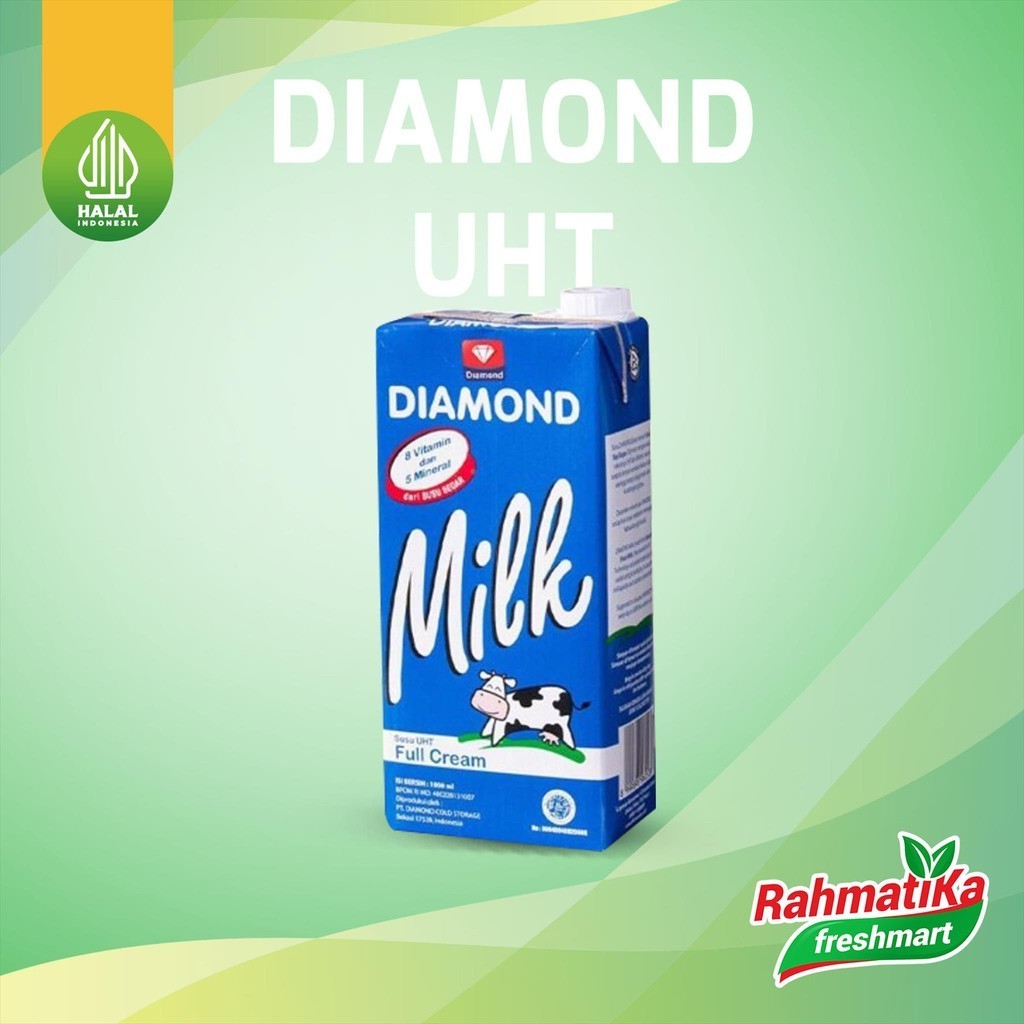 Jual Diamond Susu UHT Full Cream 1 Liter | Shopee Indonesia