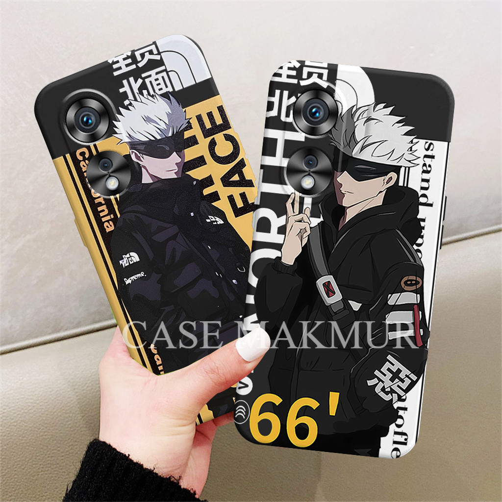 Jual Silicone Macaron Untuk Oppo A58 A78 A18 A38 A17 A98 Soft Case