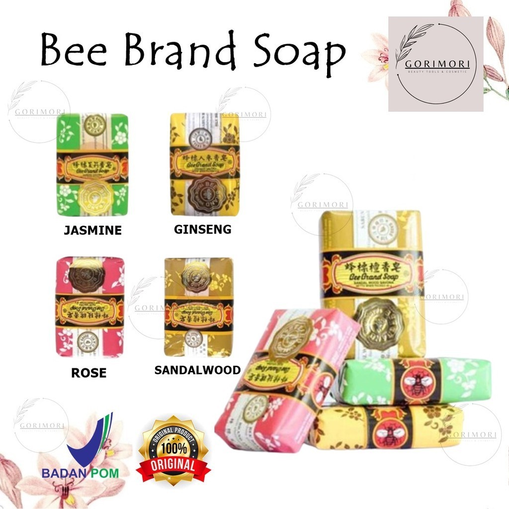 Jual [𝙂𝙊𝙍𝙄𝙈𝙊𝙍𝙄] BEE BRAND SOAP 80 GR SABUN TAWON BPOM - SABUN MANDI ...