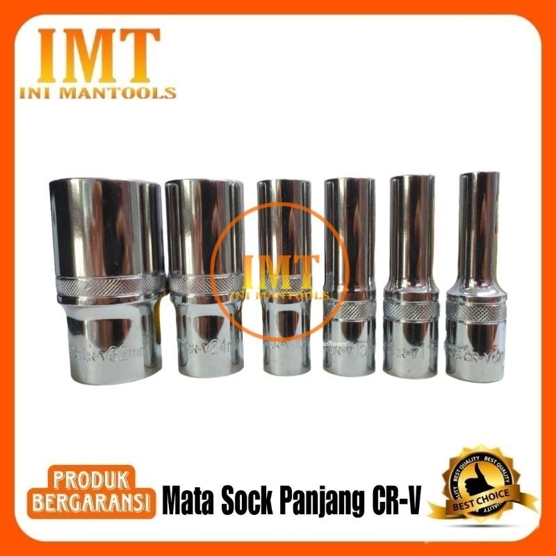 Jual Kapusi Mata Sock Deep Wall CR-V 1/2inch 8mm - 32mm dijmm/Mata Sok ...