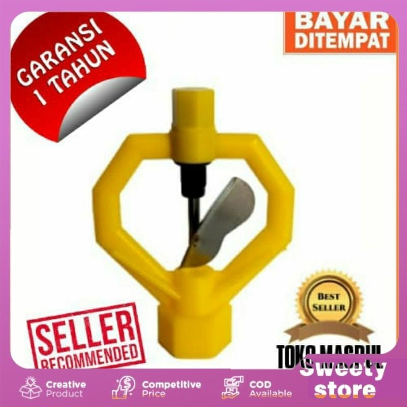 Jual ALAT SIRAM TANAMAN SPRINGKEL KUNING,SPRINGKEL AIR IRIGASI KINCIR ...