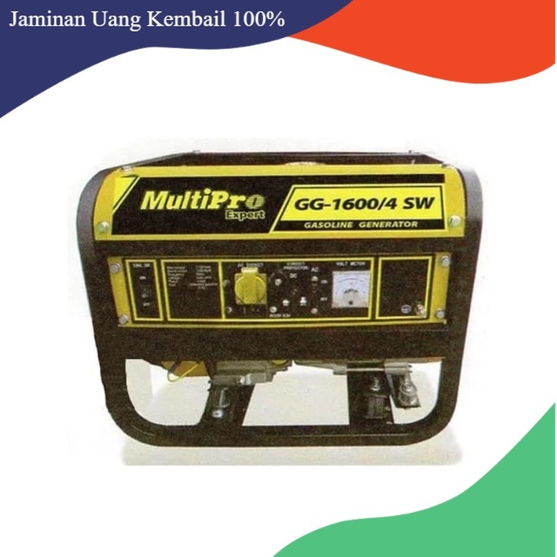 Jual MULTIPRO Genset GENERATOR Bensin 4 TAK 1000 WATT GG1600 | Shopee Indonesia