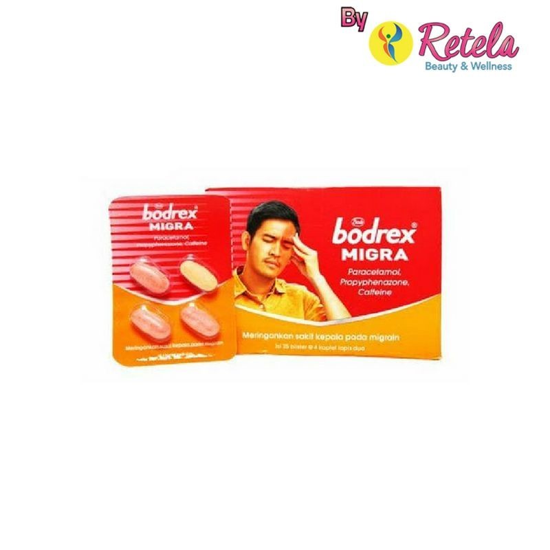 Jual BODREX MIGRA 1 STRIP ISI 4 TABLET | Shopee Indonesia