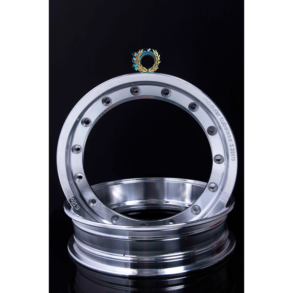 Jual Velg Tubeless Modular Ring 10 2.20x10 Polish Vespa PX Exclusive2 ...