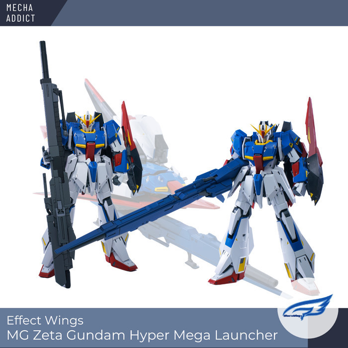 Jual Effect Wings 1/100 Hyper Mega Launcher for MG MSZ-006 Zeta Z ...