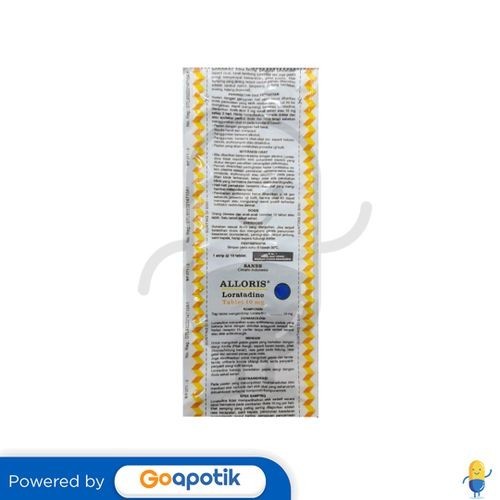 Jual Alloris 10 Mg Strip 10 Tablet | Shopee Indonesia