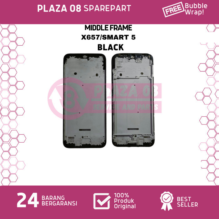 Jual MIDDLE FRAME INFINIX X657/SMART 5 (BLACK) | Shopee Indonesia