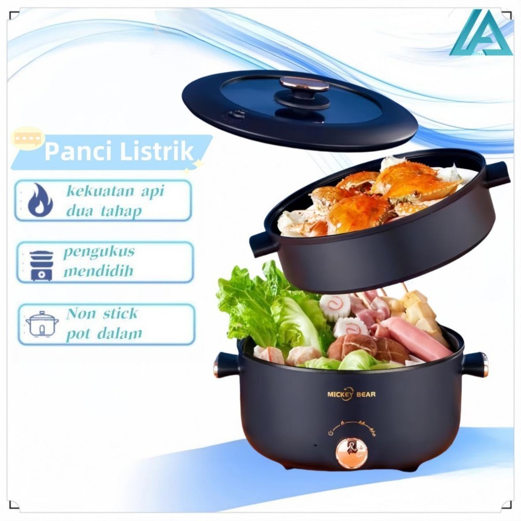 Jual Panci Listrik Multifungsi 3 In 1 Electric Cooker Kompor Listrik ...