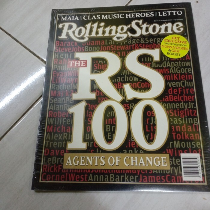 Jual ROLLING STONE THE RS 100 AGENTS OF CHANGE-MAJALAH | Shopee Indonesia