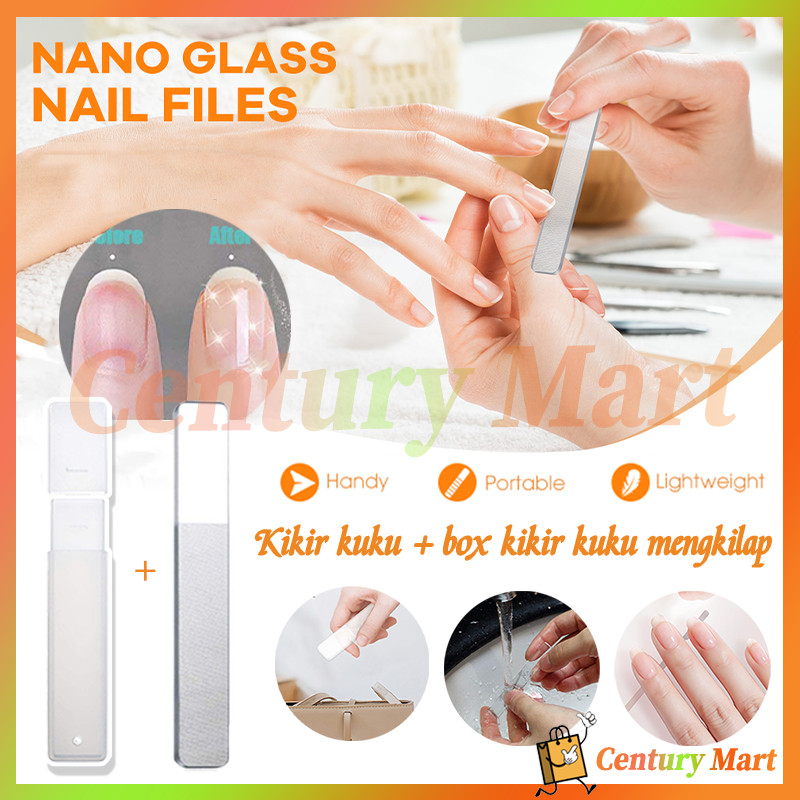 Jual pengkilap dan pengikir kuku nano glass/Pengikir Pengkilap Kuku ...