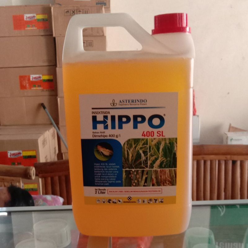 Jual RAJA TANI INSEKTISIDA HIPPO 400 SL kemasan 2 liter dan 500ml ...