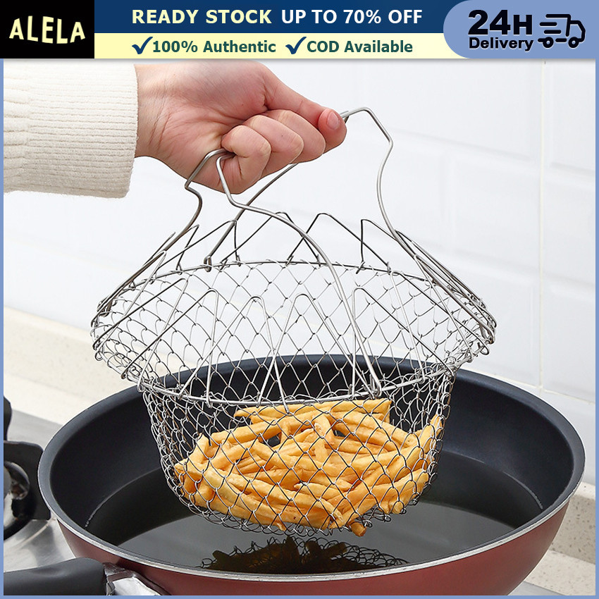 Jual Keranjang Penggorengan Tiris Rebus Chef Basket Saringan Tirisan ...