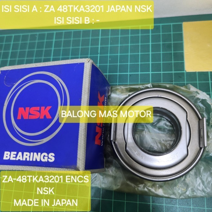 Jual CLUTCH RELEASE BEARING DRIK LAKER KOPLING ZA-48TKA3201 ENCS NSK ...
