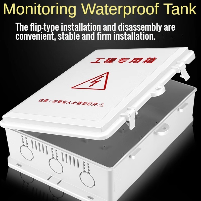 Jual Rainproof Junction Box Outdoor Waterproof Box ABS Plastic Outdoor ...
