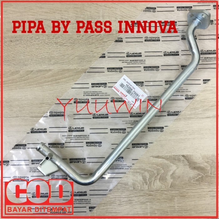 Jual Pipa By Pass innova / Pipe Water By Pass Radiator Fortuner Hilux ...