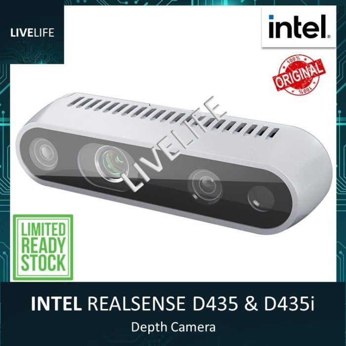 Jual INTEL RealSense D435 Series - Depth Camera / Kamera Kedalaman ...