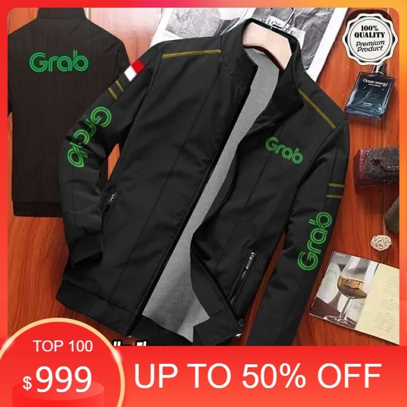 Jual JAKET GRABBIKE FREE NAMA CUSTOM SABLON PRIA WANITA WATERPROOF ...