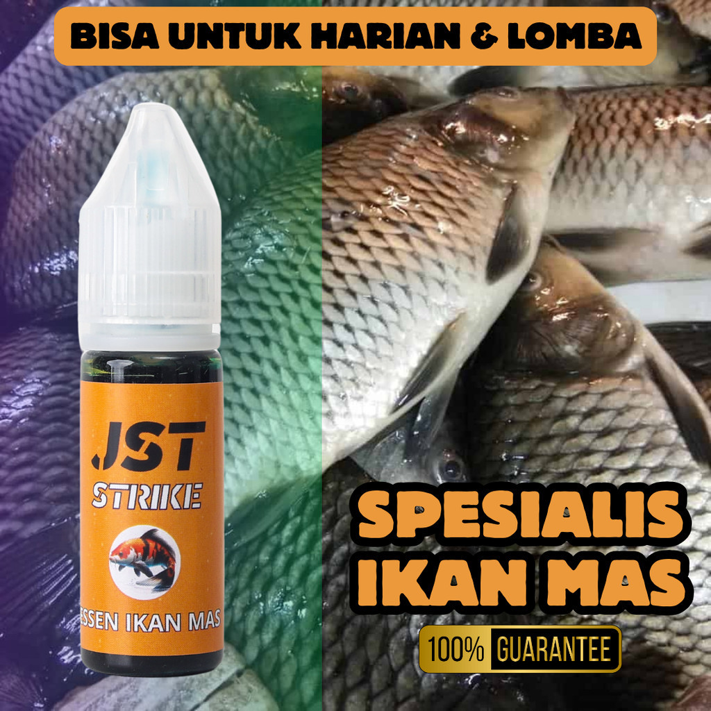 Jual Essen JST Ikan Mas - Essen Mancing Ikan Mas - Essen Ikan Mas - JST ...