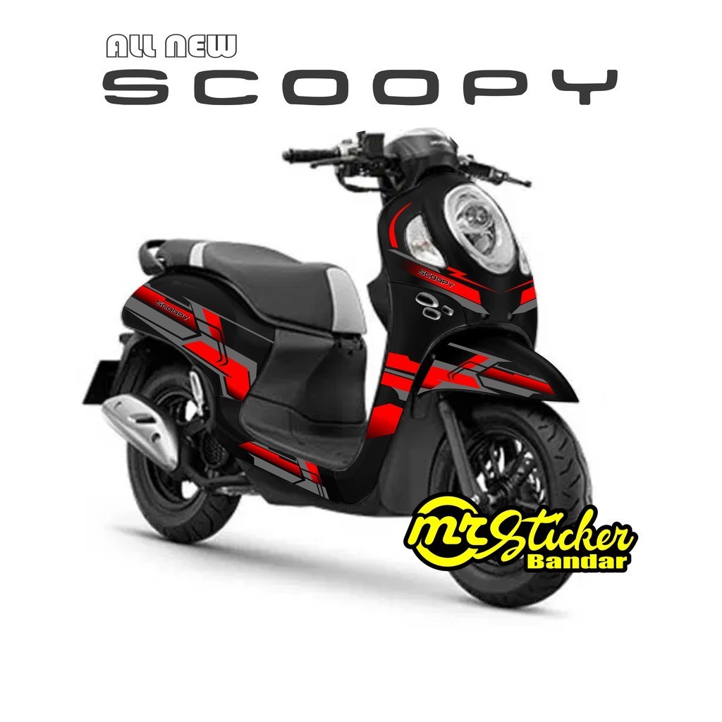 Jual Decal Scoopy full body Dekal Sticker New Fi Baru 2021 PRESTIGE ...