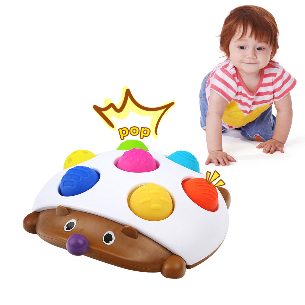 Jual Pop fidget toy, Toddler Pull and Pop Montessori Toys, Fine Motor ...