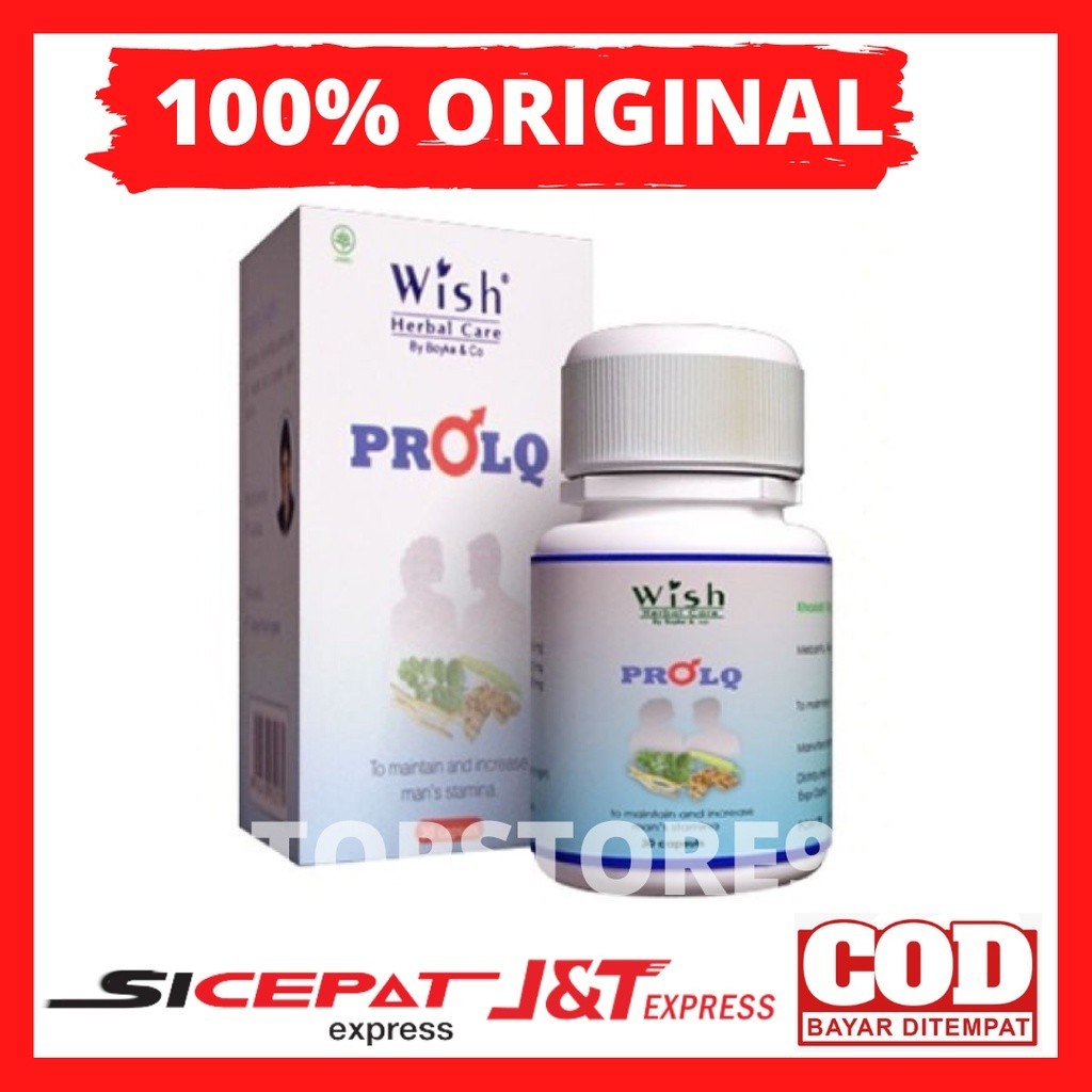 Jual Wish Prolq Original Dr Boyke Obat Multivitamin Stamina Pria Dewasa ...