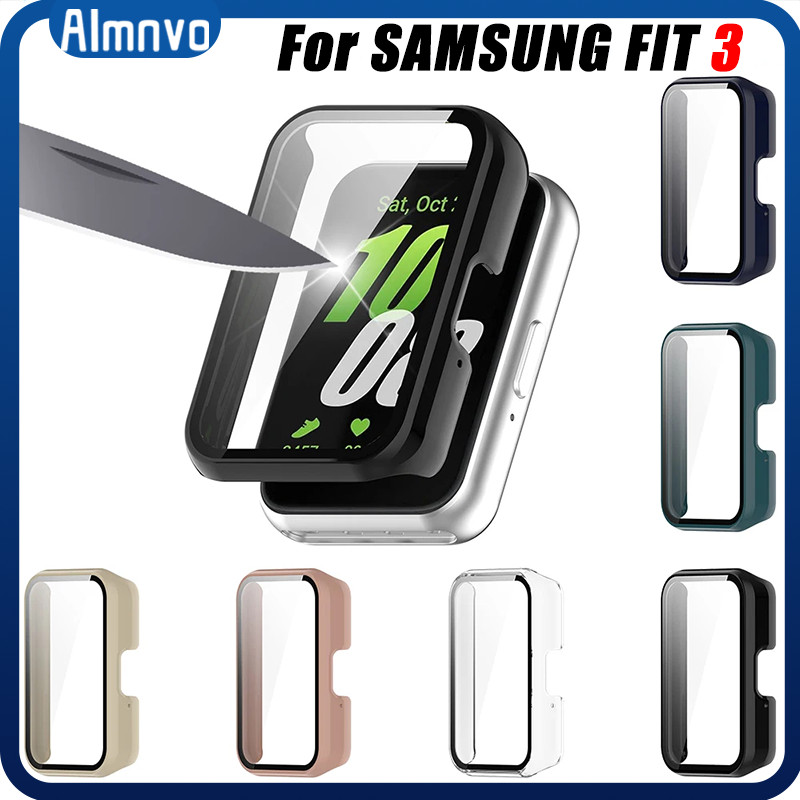 Jual 2 In 1 Tempered PC+Glass Case for Samsung Galaxy Fit 3 All-around ...