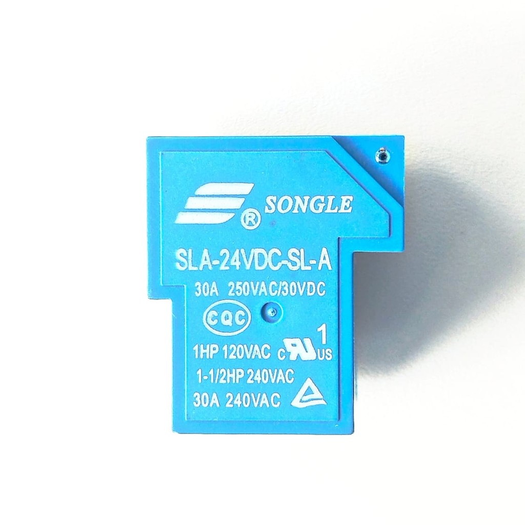 Jual Relay 24v Songle 4Pin 4 Pin SLA-24VDC-SL-A 24volt 24 Volt 30A 30 A ...