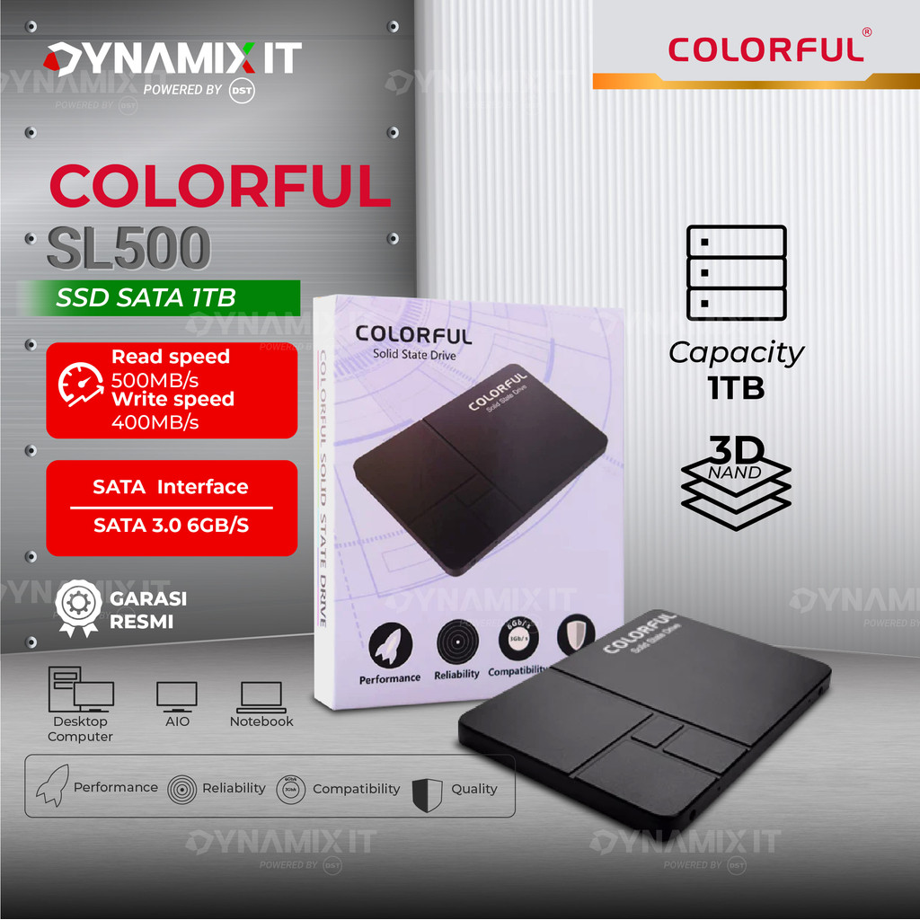 Jual Colorful SSD SATA SL500 1TB 2.5" | Shopee Indonesia