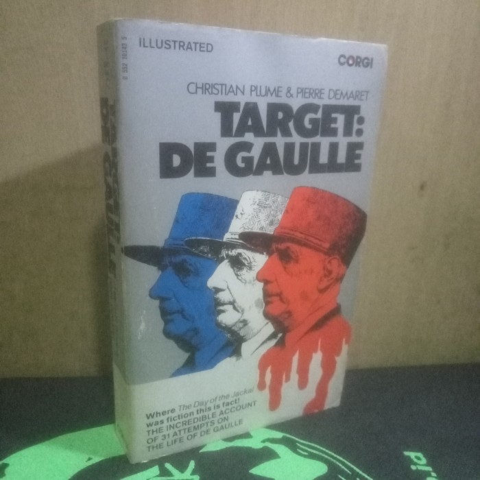 Jual Buku import : TARGET:DE GAULLE. - CHRISTIAN PLUME & PIERRE DEMARET ...