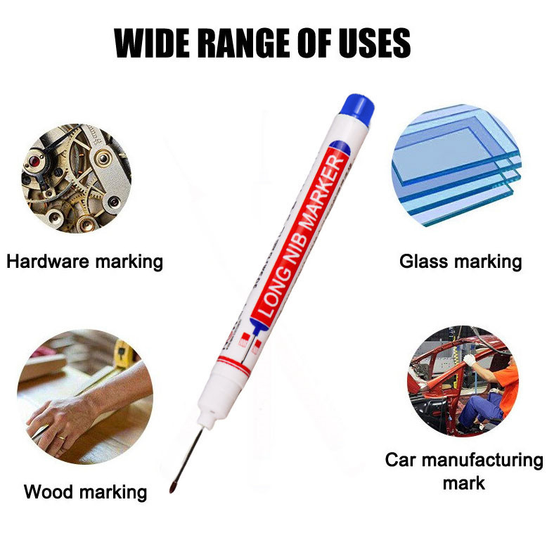 Jual Spidol Tukang Anti Air Sepidol Furniture Marker Kepala Panjang ...