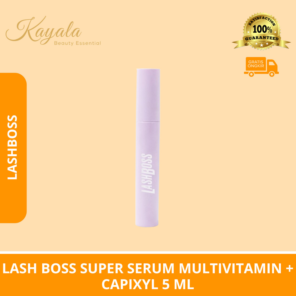 Jual LASH BOSS SUPER SERUM MULTIVITAMIN + CAPIXYL 5 ML | Shopee Indonesia