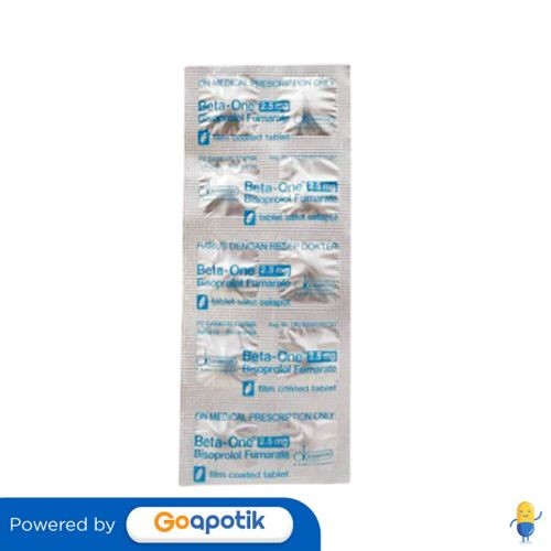 Jual Beta One 2.5 Mg Strip 10 Tablet | Shopee Indonesia
