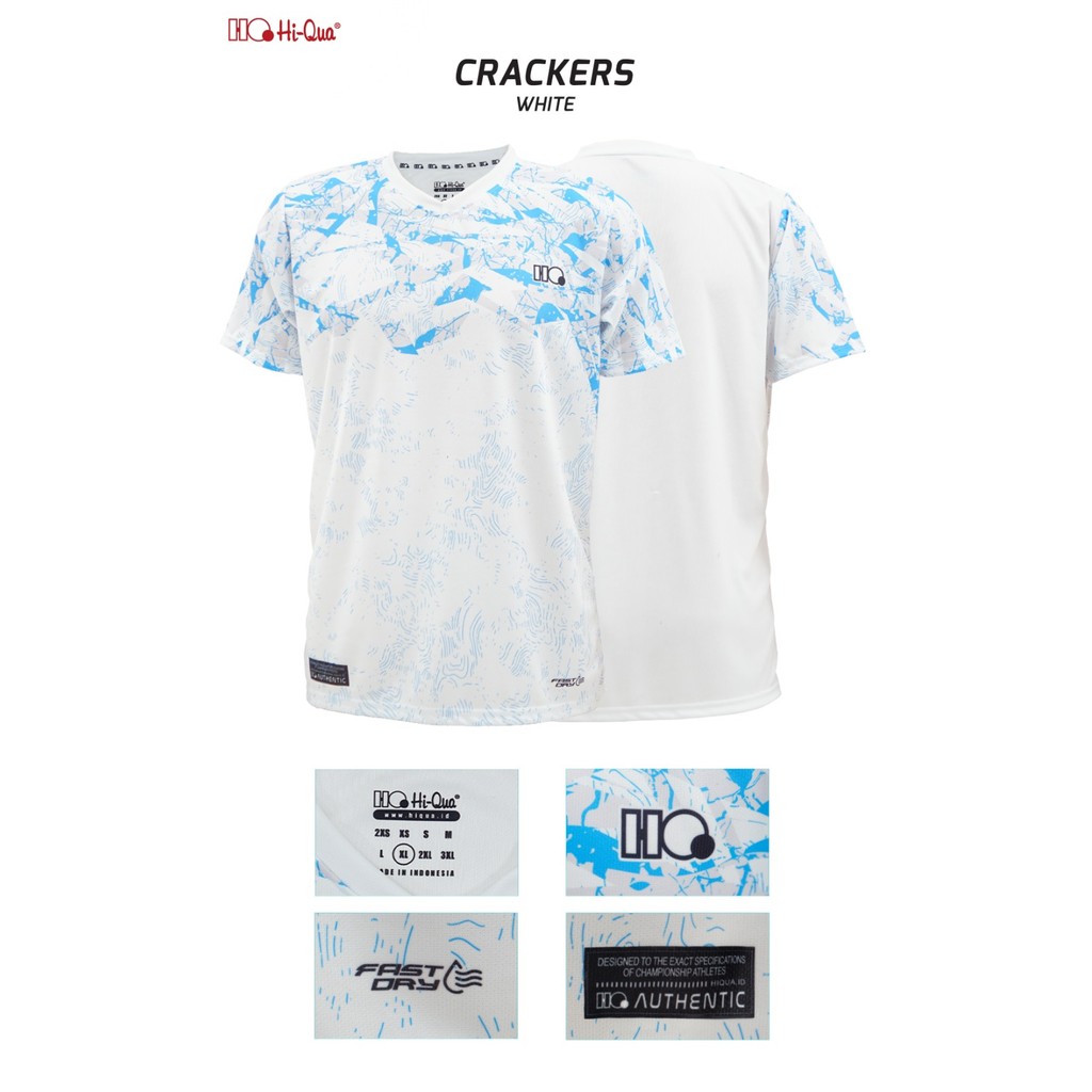 Jual Hi-Qua Jersey Kaos Baju Olahraga Badminton Cracker Unisex | Shopee ...