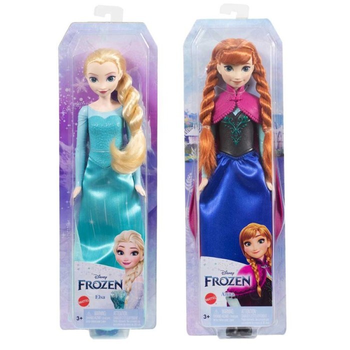 Jual Boneka Disney Frozen Anna Elsa Doll Mattel HMJ41 - Tinggi 30 cm ...