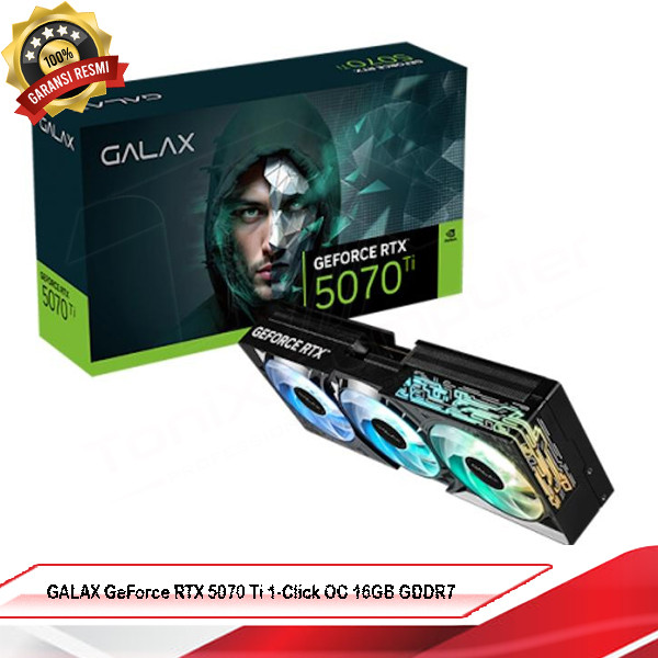 Jual GALAX GeForce RTX 5070 Ti 1-Click OC 16GB GDDR7 | VGA GAming RTX 5070Ti | Shopee Indonesia