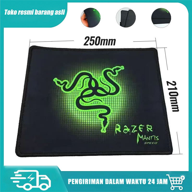 Jual Alas mouse Razer diperbesar menebal alas karet kafe internet game ...