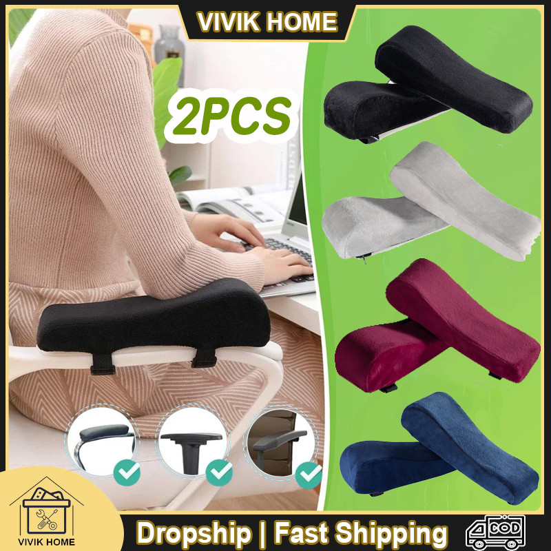Jual 2pcs Bantalan Kursi Chair Armrest Bantalan Sandaran Tangan Kursi ...