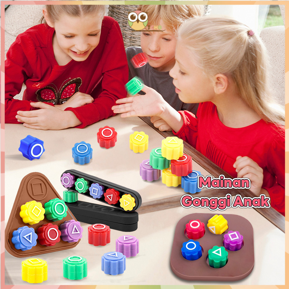 Jual JCHO Tradisional Korea Gonggi Squid Game 2 Mainan Dadu Gong Gi ...