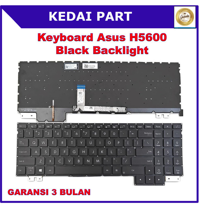 Jual Keyboard Asus ProArt Studiobook 16 H5600 H7600 H7600Z W5600 W7600 W7600H UX7602Z Black ...