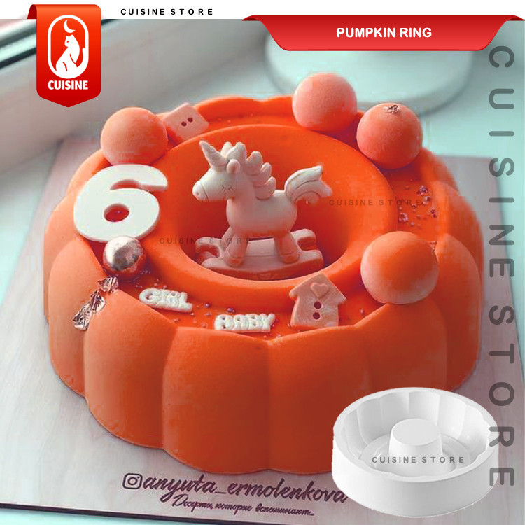 Jual Loyang Kue Puding Coklat Tulban Besar PUMPKIN Ring 17CM / Loyang ...