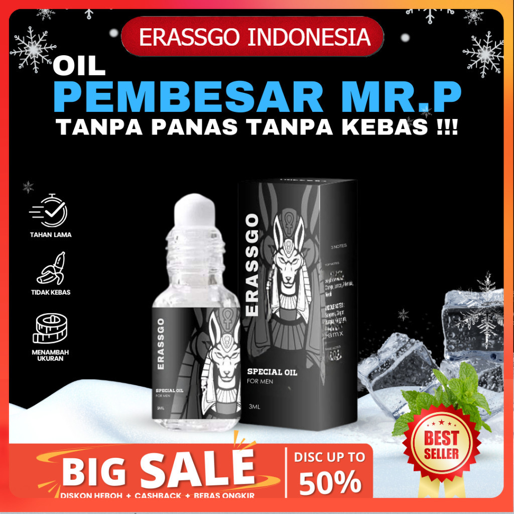 Jual [ERASSGO INDONESIA] Erassgo Roll On Obat Oles Pembesar Mr p Original 100% Tahan Lama Dan ...