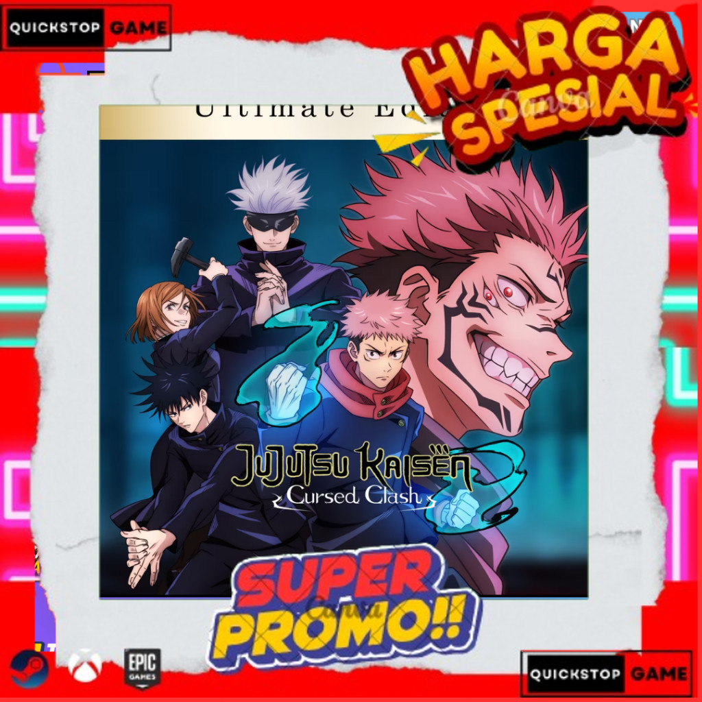 Jual Jujutsu Kaisen Cursed Clash Ultimate Edition FULL DLC ORIGINAL PC ...