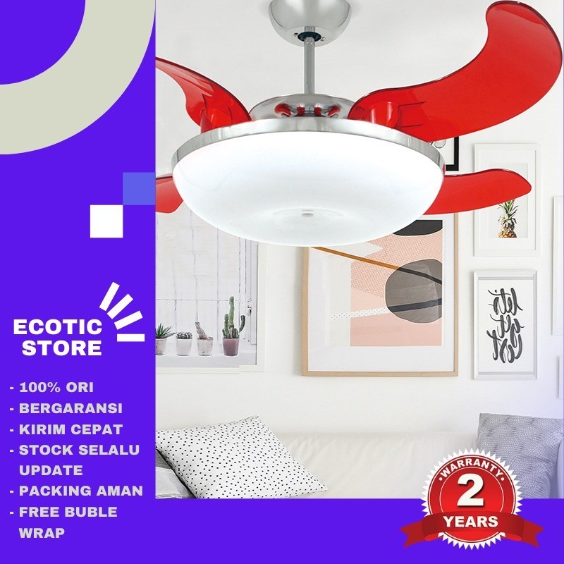 Jual Kipas angin lampu gantung MT Edma MELA 46 inch, T5 40W CIRCULAR ...