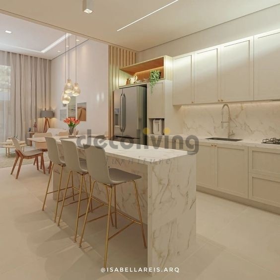 Jual Meja Bar HPL Putih Granit Luxury Multifungsi European Style - Bar ...