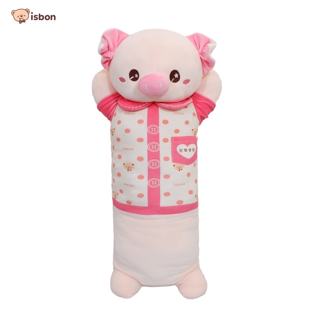 Jual ISTANA BONEKA Guling Jumbo Bolster Pig Piggy Warna Pink Cantik ...