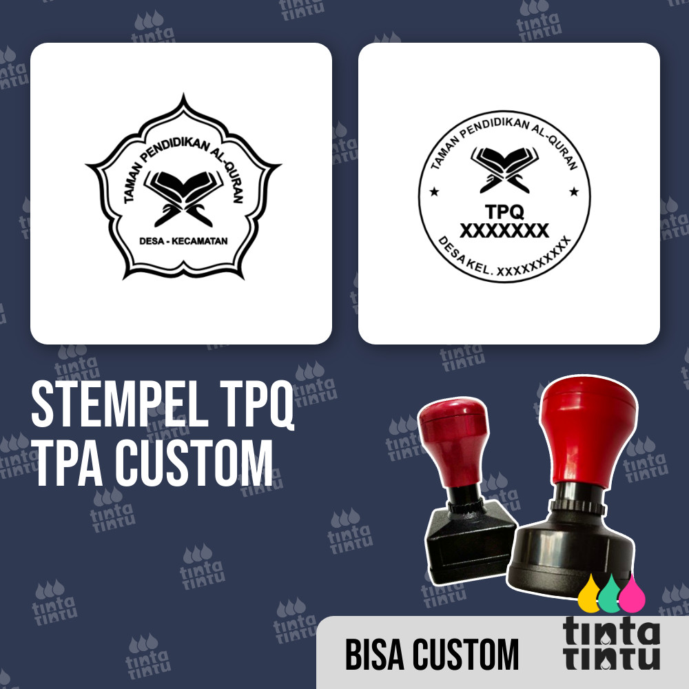 Jual Stempel TPQ TPA Custom | Shopee Indonesia