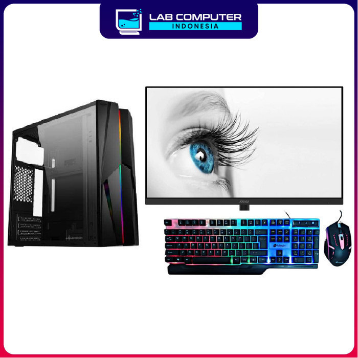 Jual FullSet PC Rakitan intel i5 4590 Untuk Kantor/Admin/Sekolah | Shopee Indonesia