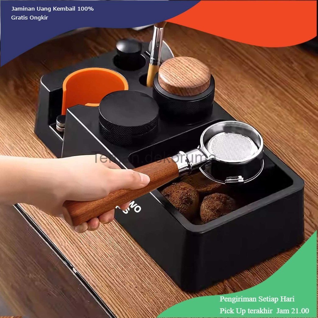 Jual TD - DPR One Two Cups Wadah Ampas Kopi Knock Box with Portafilter ...
