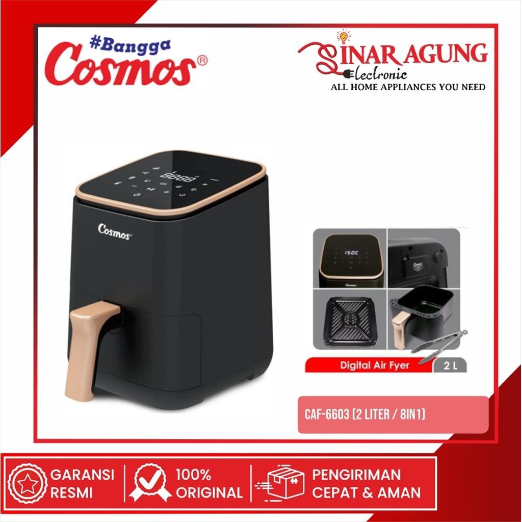 Jual COSMOS CAF6603 / CAF-6603 AIR FRYER 2 LITER - GARANSI RESMI ...